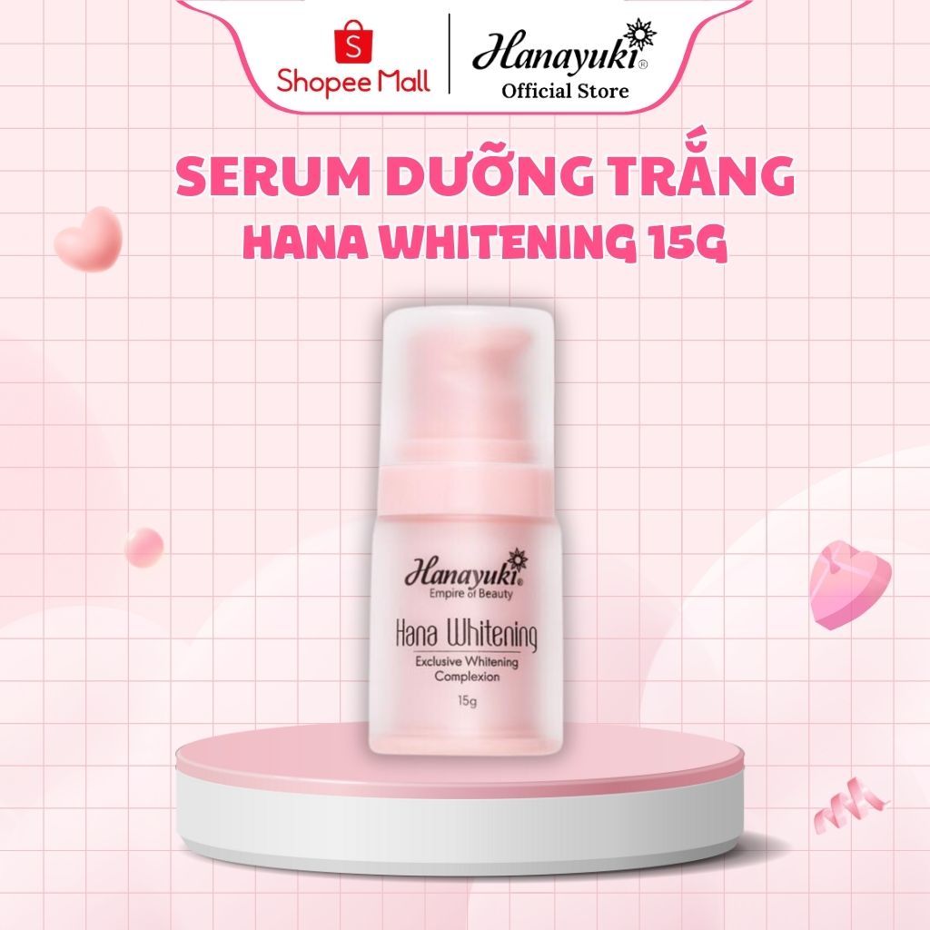 Serum Dưỡng Trắng Da Hanayuki Whitening, Hana Whitening Serum Dưỡng Ẩm ...