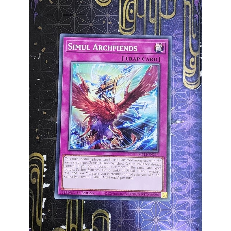 Thẻ bài Yugioh Simul Archfiends | Shopee Việt Nam