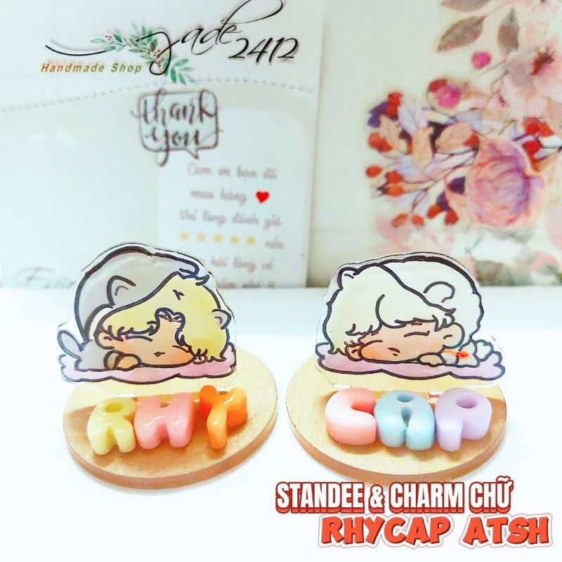 STANDEE HANDMADE - ANH TRAI SAY HI RHYCAP KÈM CHARM CHỮ GIÁ RẺ, CHIBI ...