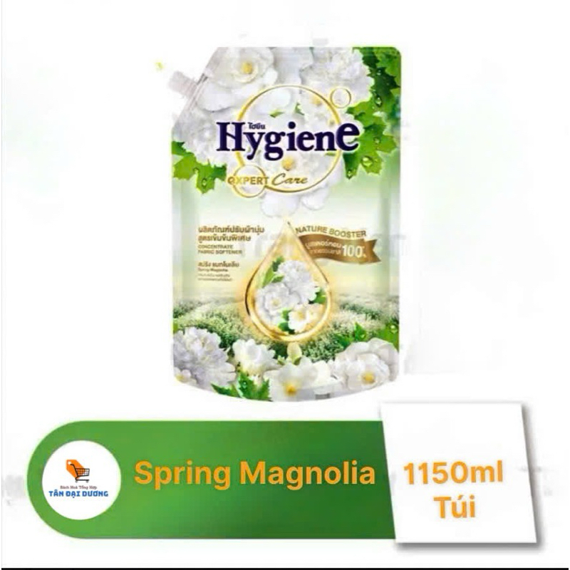 Nước xả vải đậm đặc Hygiene Thái Lan thơm lâu túi 1150ml - Xanh lá | Shopee Việt Nam