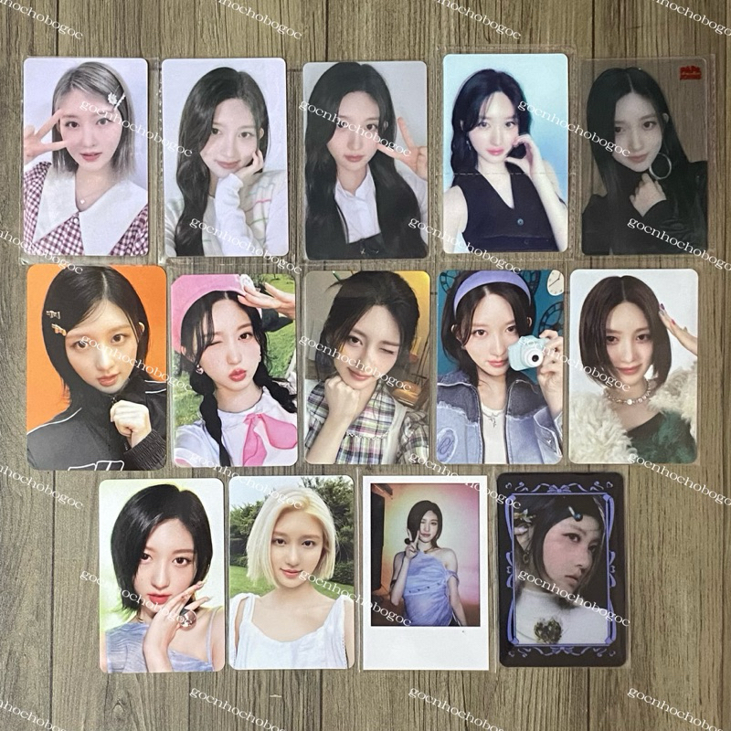 [Gaeul] Photocard thẻ ảnh IVE Wonyoung, Liz, Rei, Yujin, Leeseo, Gaeul ...