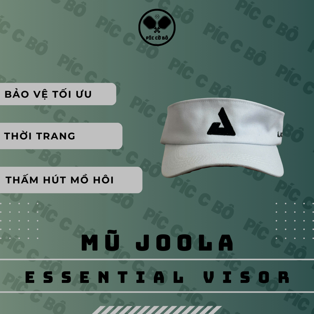 Mũ Pickleball Joola Essential Visor Phụ Kiện Hoàn Hảo Cho Người Chơi Pickleball | Shopee Việt Nam