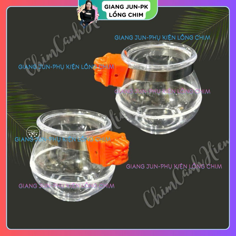 cóng ăn các loại chim lớm Giang Jun-phụ kiện lồng chim | Shopee Việt Nam