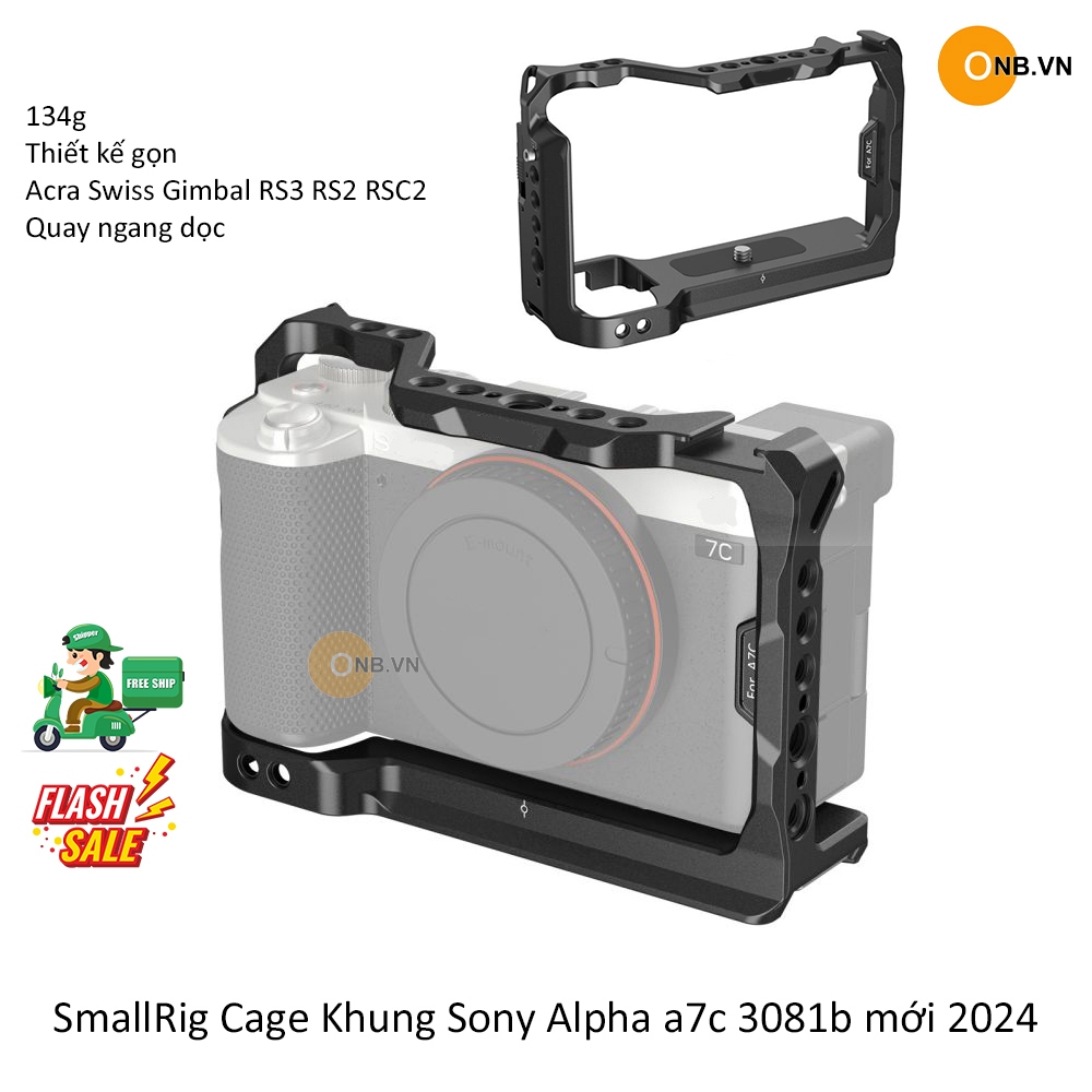 Small-Rig Cage Rig Khung Sony Alpha A7C code 3081b | Shopee Việt Nam