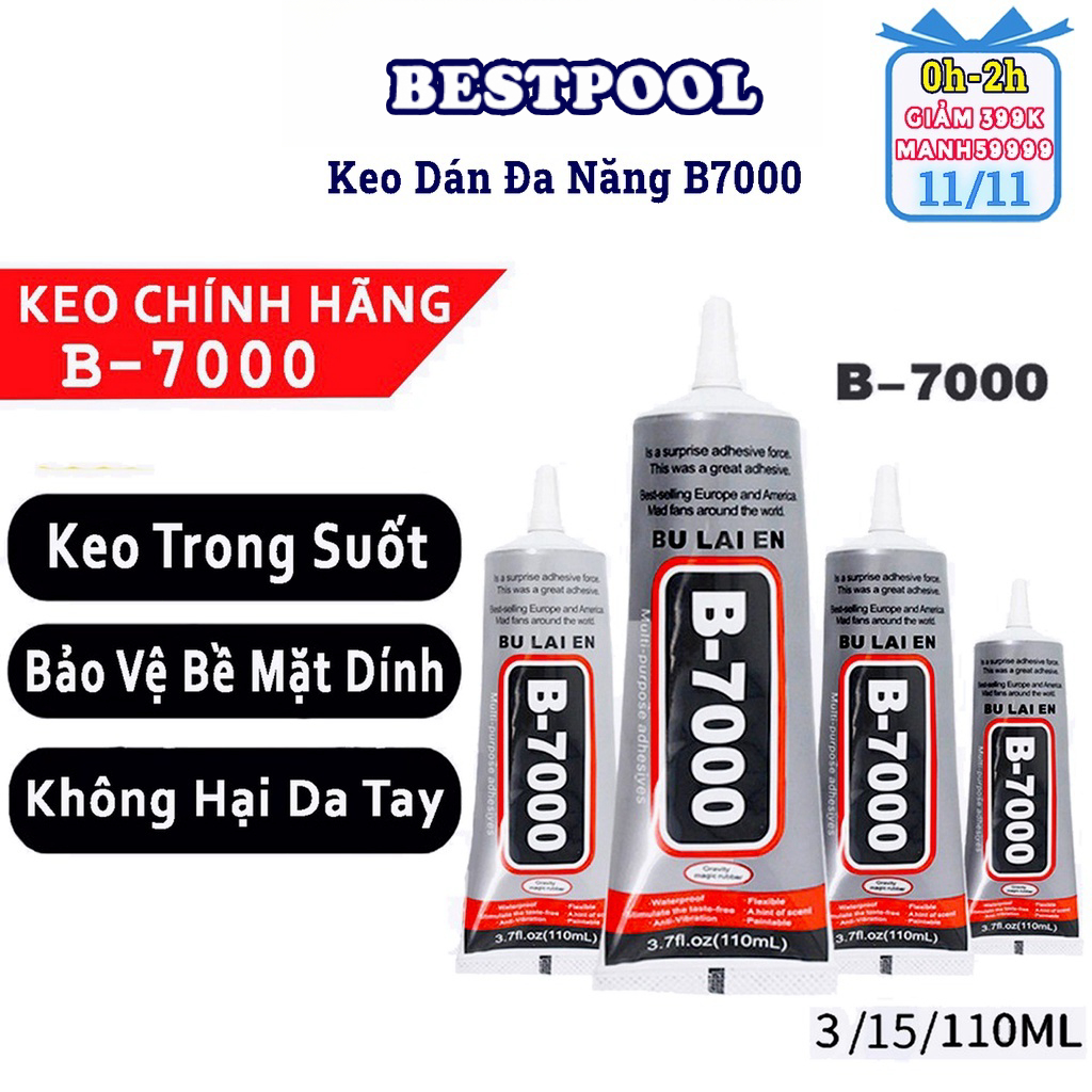 Keo dán màn hình điện thoại, keo viền điện thoại,keo b7000, keo t7000 BESTPOOL | Shopee Việt Nam