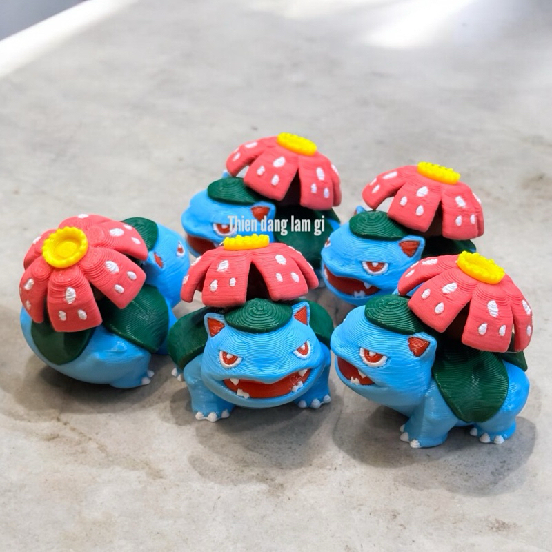 Venusaur Pokemon | in 3D Đồ chơi Móc khoá | Toy P24 | Thiện đang làm gì ...