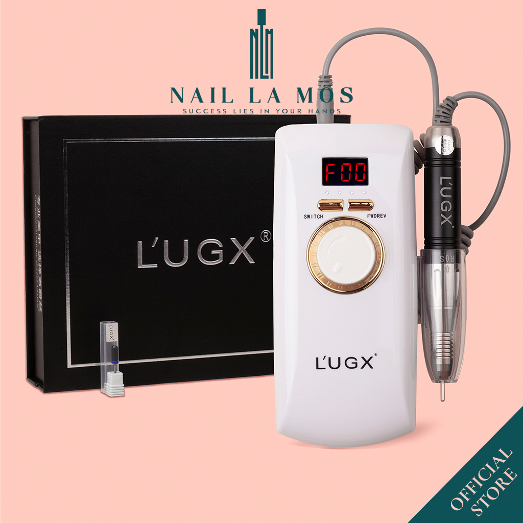 Máy mài móng nail L’UGX LG601S chính hãng - Máy mài tích điện Lugx cải tiến, kèm đầu mài sứ cao ...