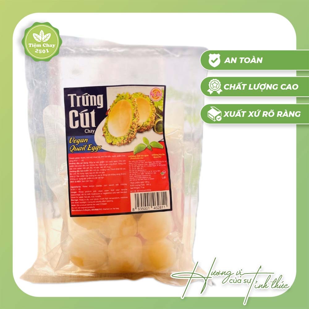 Trứng Cút Chay 150g | Thực phẩm chay cao cấp, đồ chay | Tiệm Chay 2501 ...