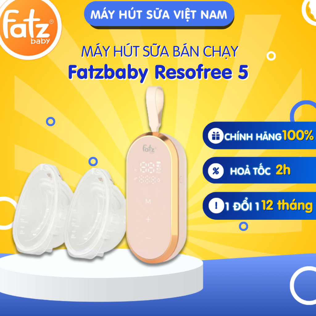 Máy hút sữa Fatz Baby Resofree 5 điện đôi rảnh tay FB1380VN | Shopee ...