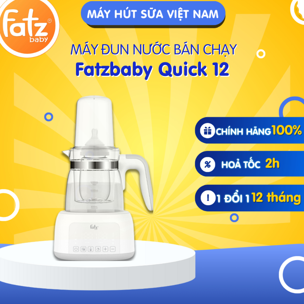 Máy đun nước Fatz Baby Quick 12 Plus Hâm sữa Hâm nước pha sữa FB3504HB ...
