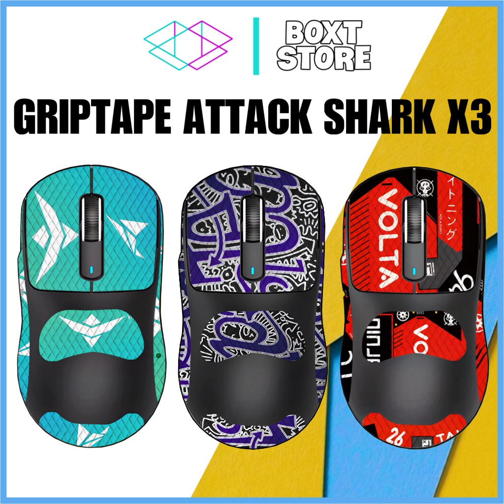 Miếng Dán Grip Tape 3M Chống Trượt Chuột Attack Shark X3 Pro - Skin ...