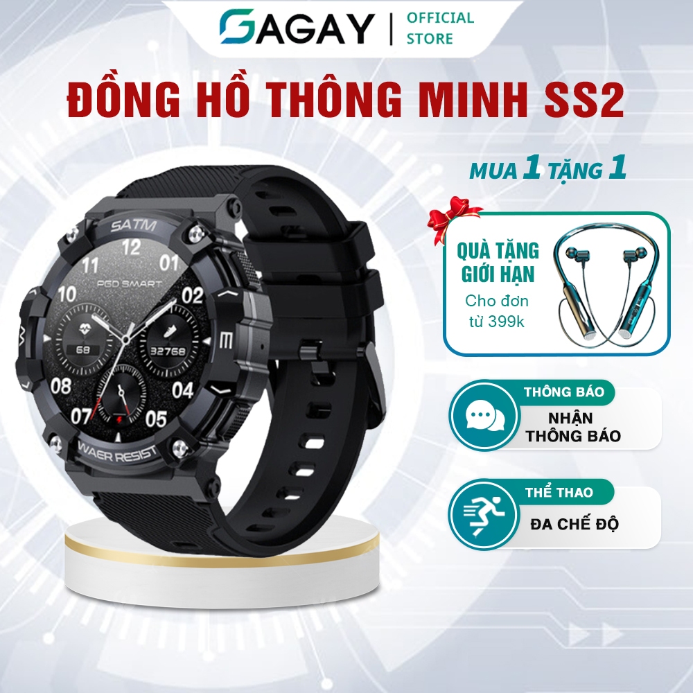 Đồng Hồ Thông Minh Smart watch SS2 Pro Nghe Gọi, Đồng Hồ Thể Thao Đo ...