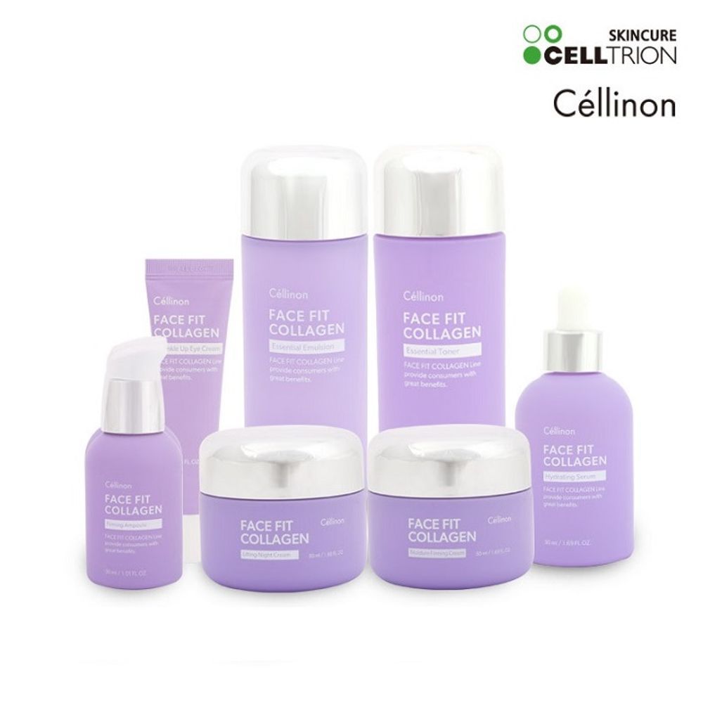 Bộ dưỡng da cao cấp 7 món CELLTRION CELLINON Face Fit Collagen Special Skincare Set | Shopee ...