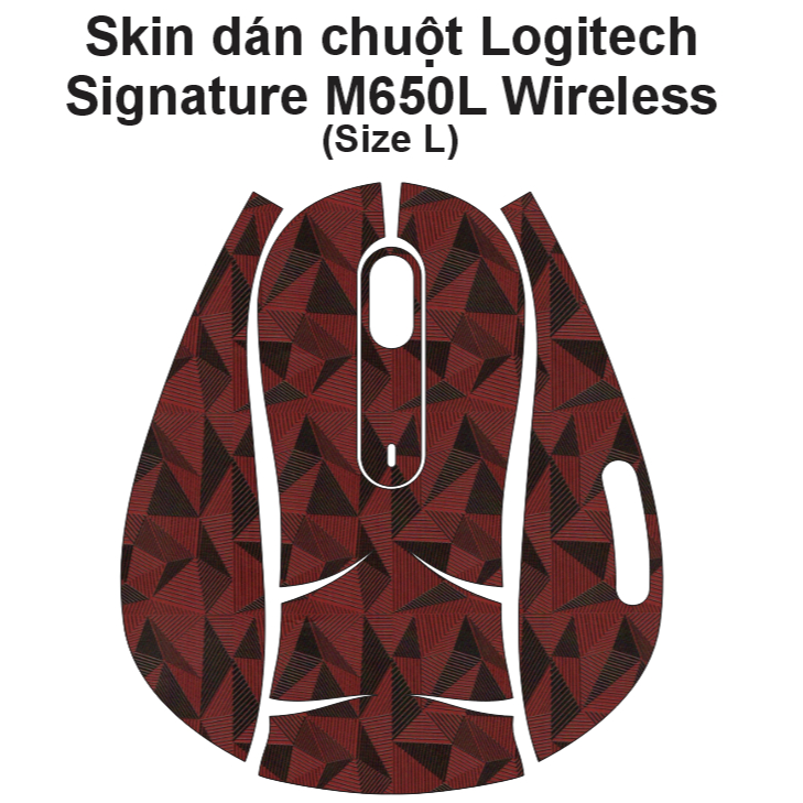 Skin dán chuột Logitech Signature M650L Wireless (Size L) [nhiều mẫu ...