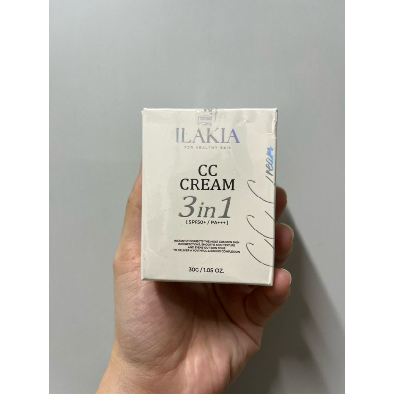 KEM LƯỜI CC CREAM ILAKIA NÂNG TONE, DƯỠNG DA, CHỐNG NẮNG 30ML | Shopee ...