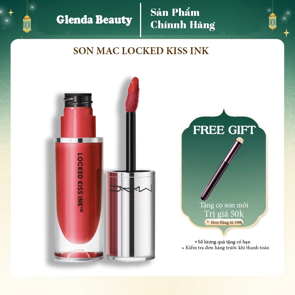 Son kem MAC Locked Kiss Ink fullsize không lem trôi bền màu | Shopee Việt Nam
