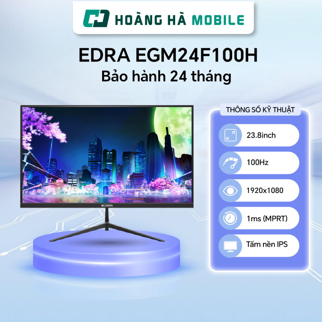Màn hình Edra EGM24F100H (23.8 inch/FHD/IPS/100Hz/1ms) - Chính hãng | Shopee Việt Nam