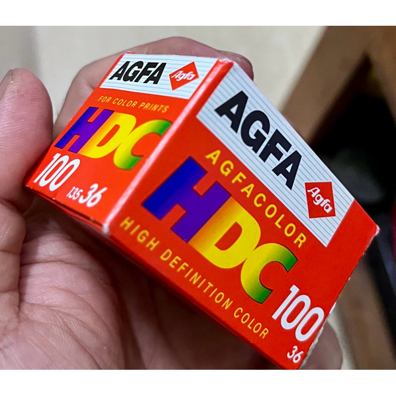 Film Agfa agfacolor HDC 100 36EXP date 11/1998 film 35mm OUTDATE ...