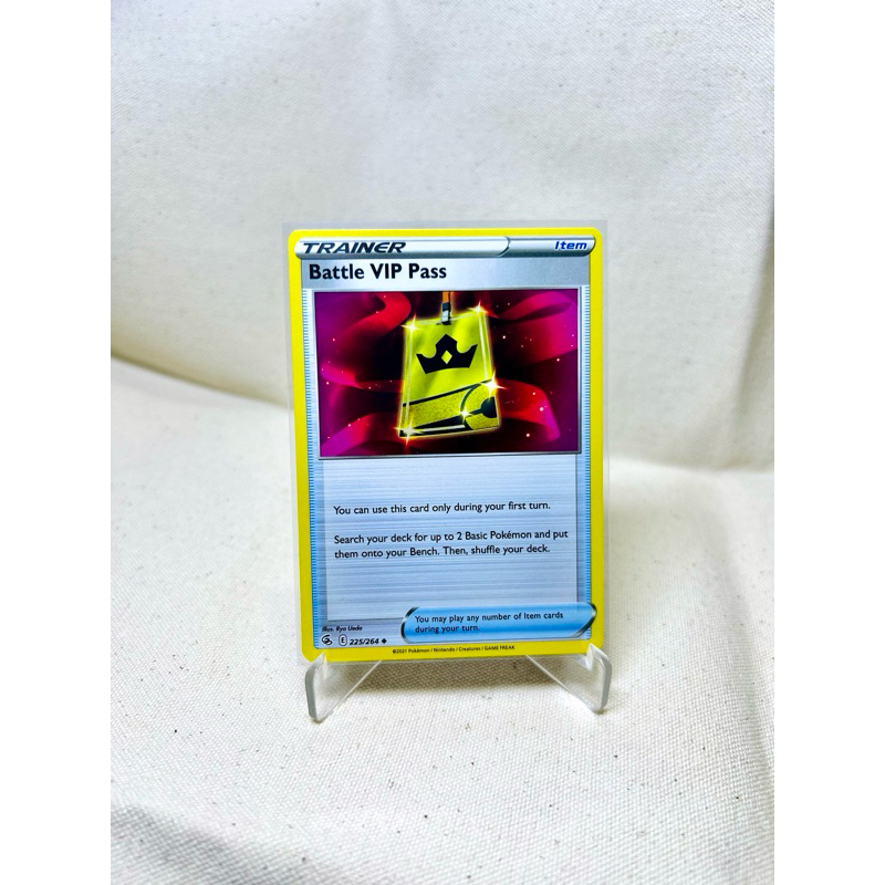 Thẻ Pokemon tcg Battle VIP Pass 225/264 chính hãng | Shopee Việt Nam