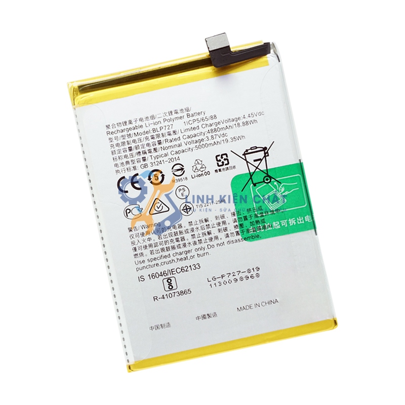 Pin Oppo A5 2020 CPH1931 CPH1933 5000mAh Zin - Hàng nhập Khẩu | Shopee ...