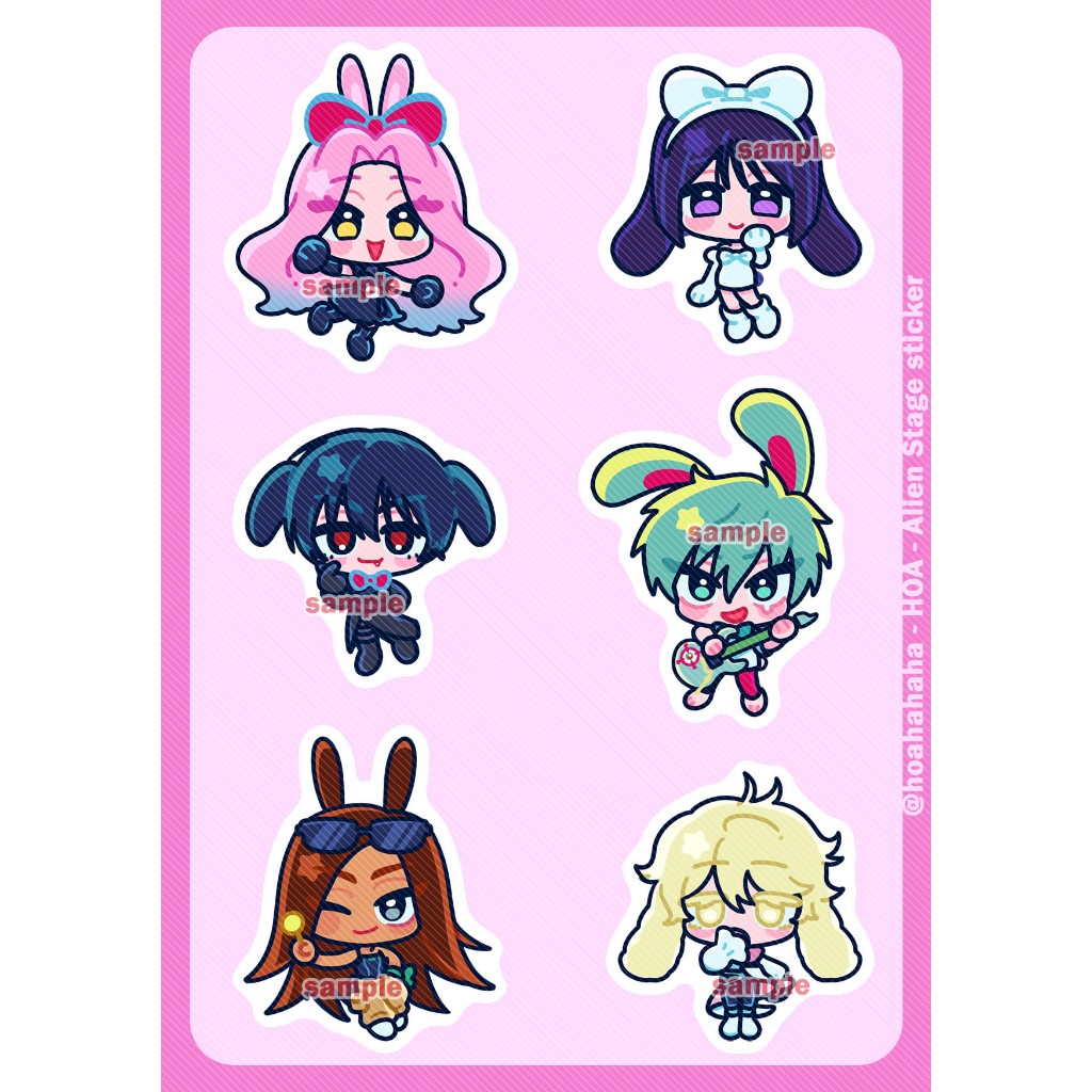 (SẴN) STICKER ALIEN STAGE RABBIT A6 | Shopee Việt Nam