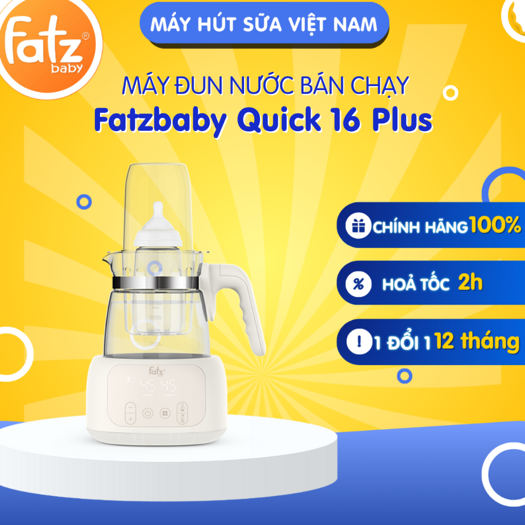 Máy đun nước Fatz Baby Quick 16 Plus Hâm nước pha sữa điều khiển từ xa ...
