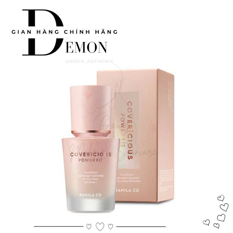 [Date 2026] Kem nền Banila Co Covericious Power Fit Foundation 30ml ...
