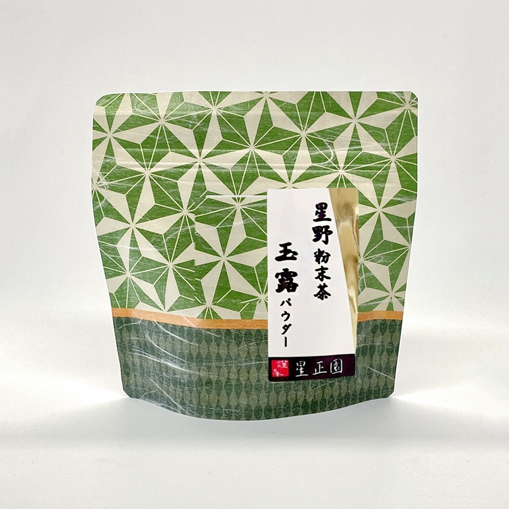 Bột trà Gyokuro Powder Seishoen Teayame từ làng Hoshino Yame gói 25g ...