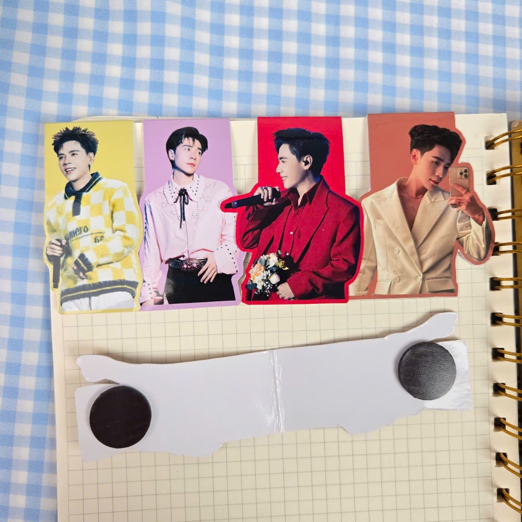 Bookmark nam châm, đánh dấu trang hình Idol Quang Hùng MasterD TooYoo ...