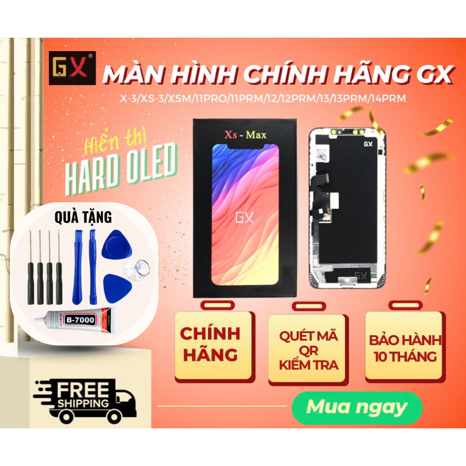 Màn hình Gx X/XS/X.S.M/11PR/11P.R.M/12/12PRM/13/13PRM Oled chính hãng ...