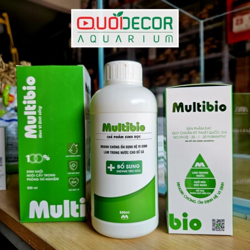 Vi sinh Multibio | vi sinh bể cá, hồ thuỷ sinh, men vi sinh làm trong ...