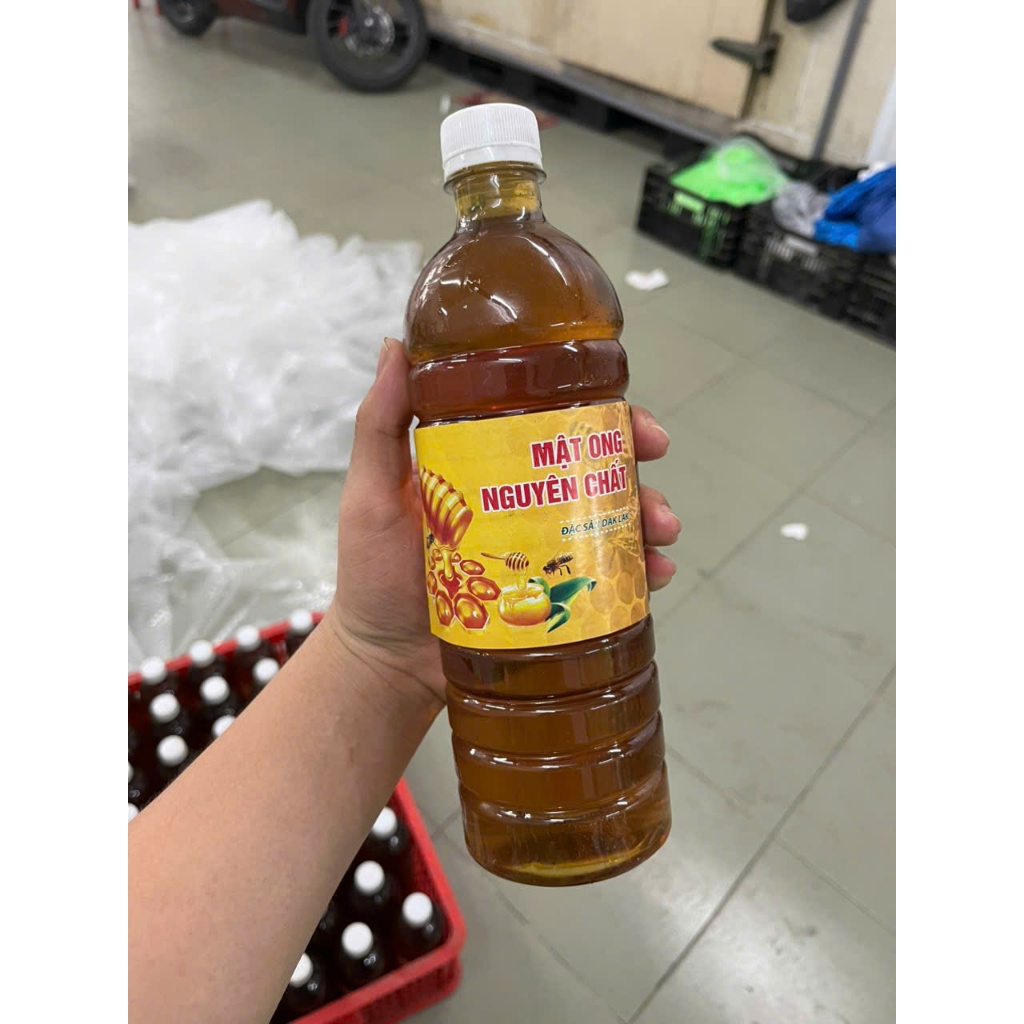 Mật Ong hoa cafe chai 1 Lít (hỏa tốc tphcm 2h) | Shopee Việt Nam