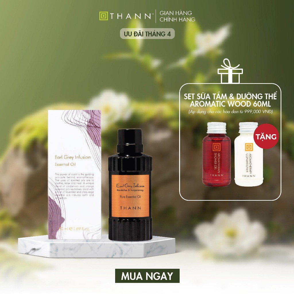 Tinh dầu THANN Earl Grey 50ml | Shopee Việt Nam