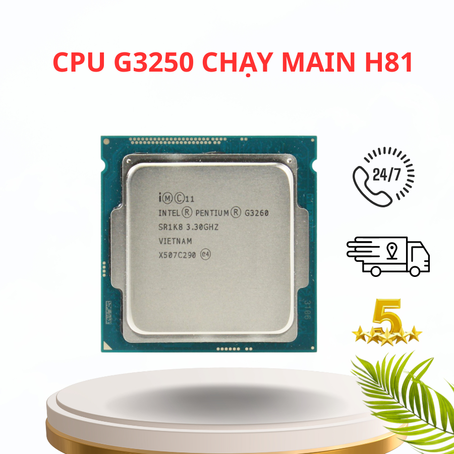 CPU G3240, G3250, G3260, G3xxx chạy main h81 bóc máy đẹp. | Shopee Việt Nam