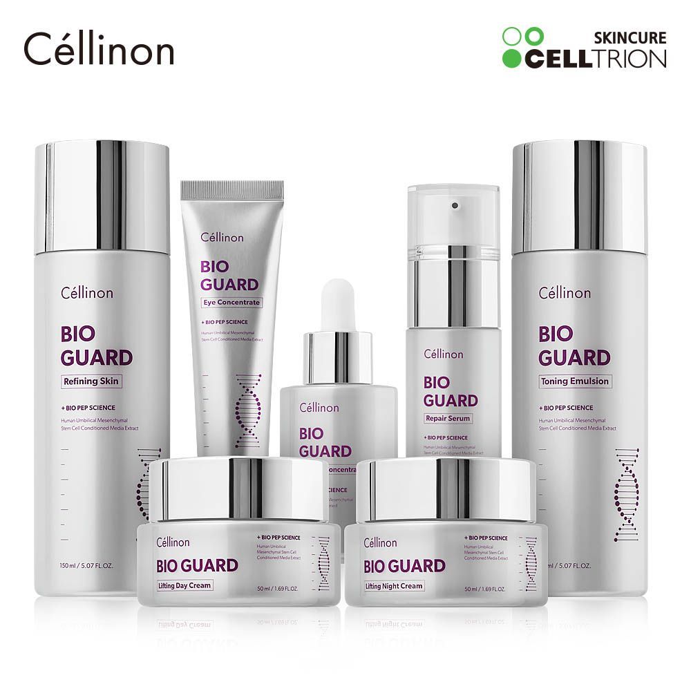 Bộ Chăm Sóc Da Nâng Cơ 7 Bước Celltrion Cellinon Bio-Guard | 7 Step Lifting Skincare Set ...