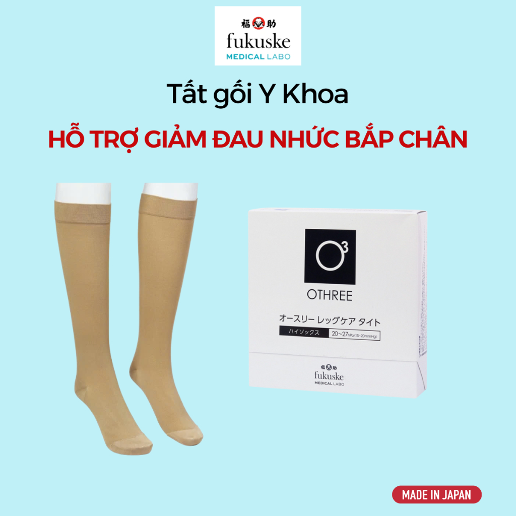 Vớ Y Khoa Fukuske Nhật Bản, Hỗ Trợ Giảm Đau Mỏi Bắp Chân, Người Suy Giãn Tĩnh Mạch | Shopee Việt Nam