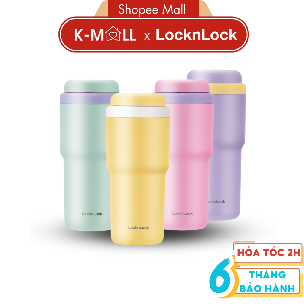 Bình giữ nhiệt LocknLock 480ml Daily Macaron Tumbler LHC3292 , Inox ...