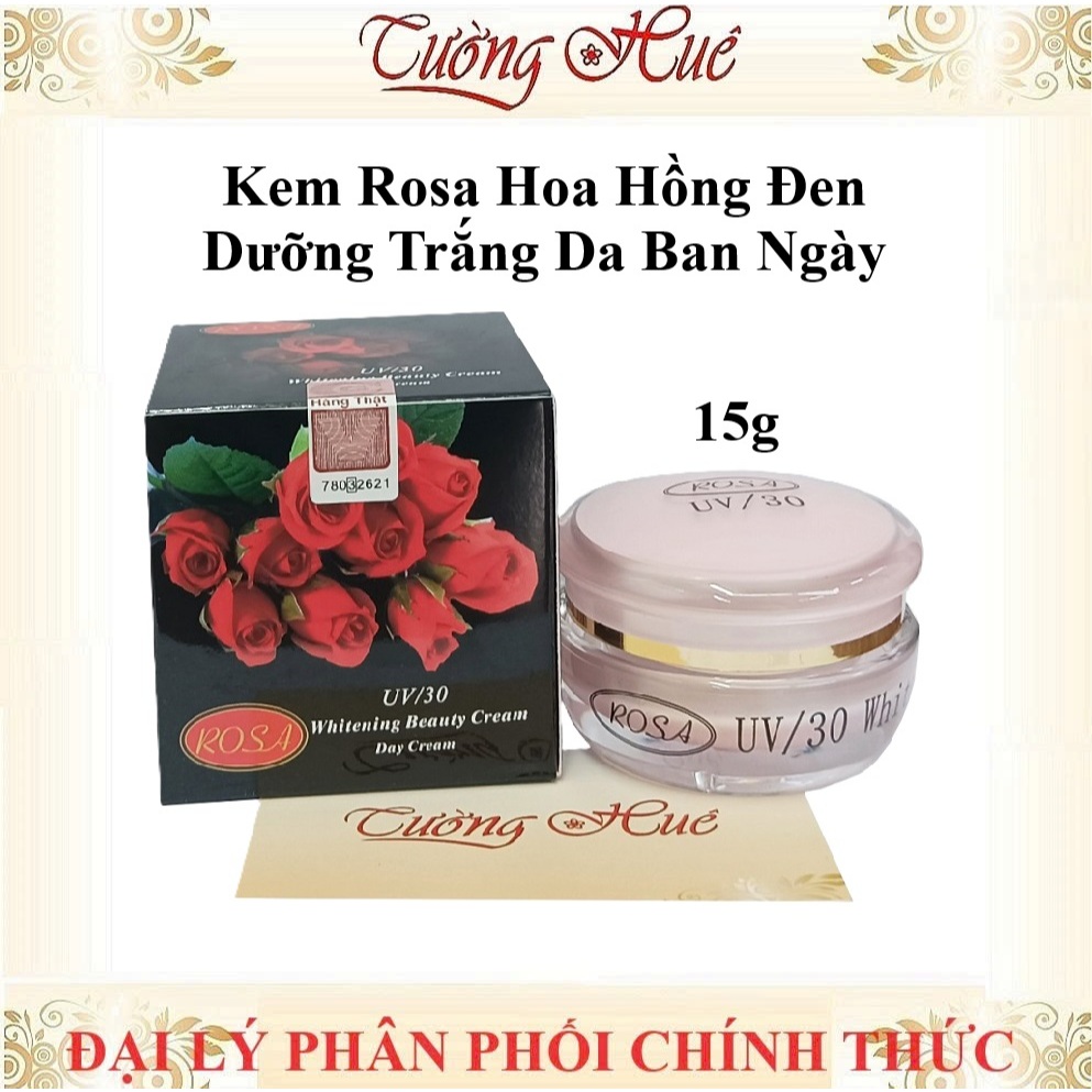 Kem Rosa Hoa Hồng Đen Dưỡng Trắng Da Ban Ngày UV/30 Day Cream - 15g ...