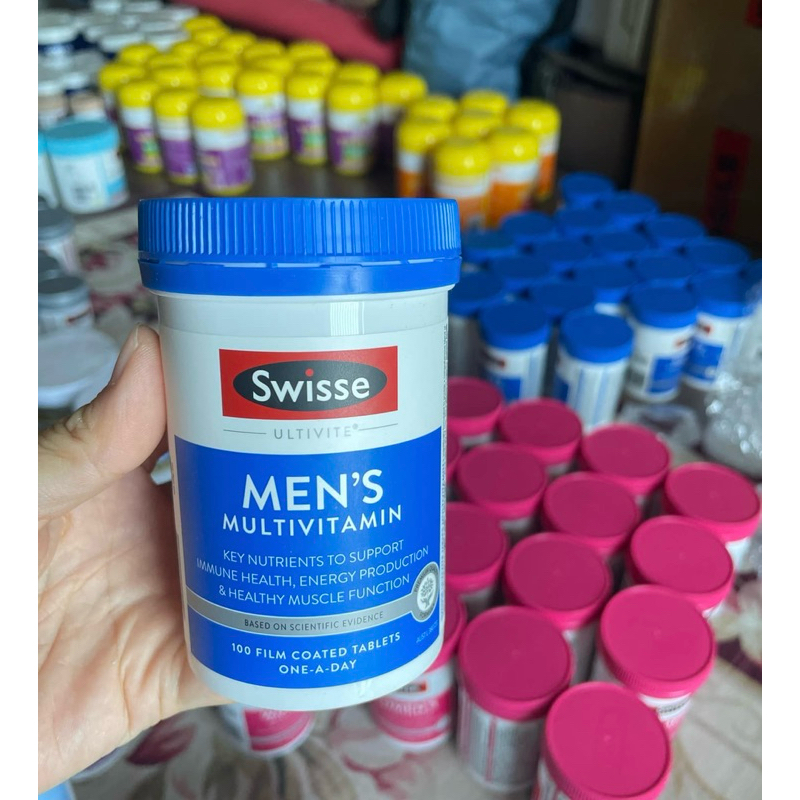 Vitamin tổng hợp cho nam giới Swisse Men Multivitamin 100 viên | Shopee Việt Nam