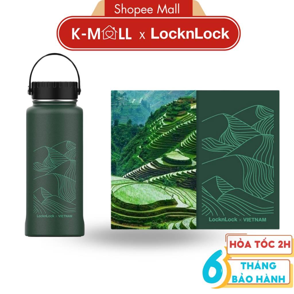 Bình giữ nhiệt LocknLock Riga Tumbler Vietnam Edition 897ml LHC4160 ...