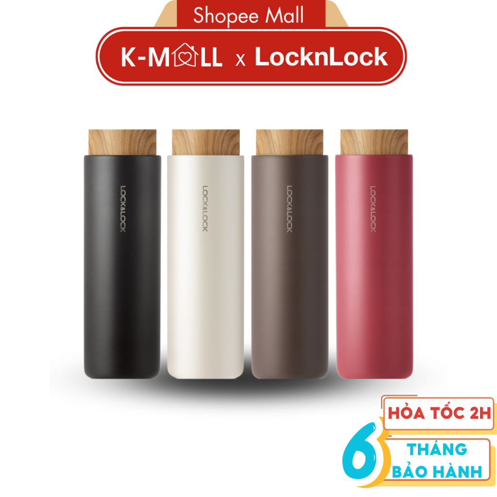 Bình giữ nhiệt LocknLock Flat Tumbler 400ml LHC4227 , có khay lọc trà ...