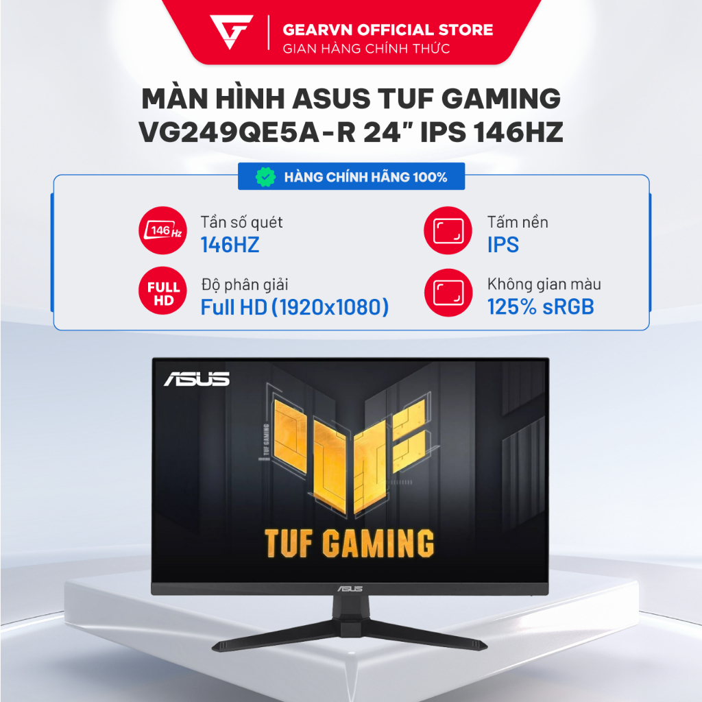 Màn hình Asus TUF GAMING VG249QE5A-R 24" IPS 146Hz chuyên game | Shopee ...