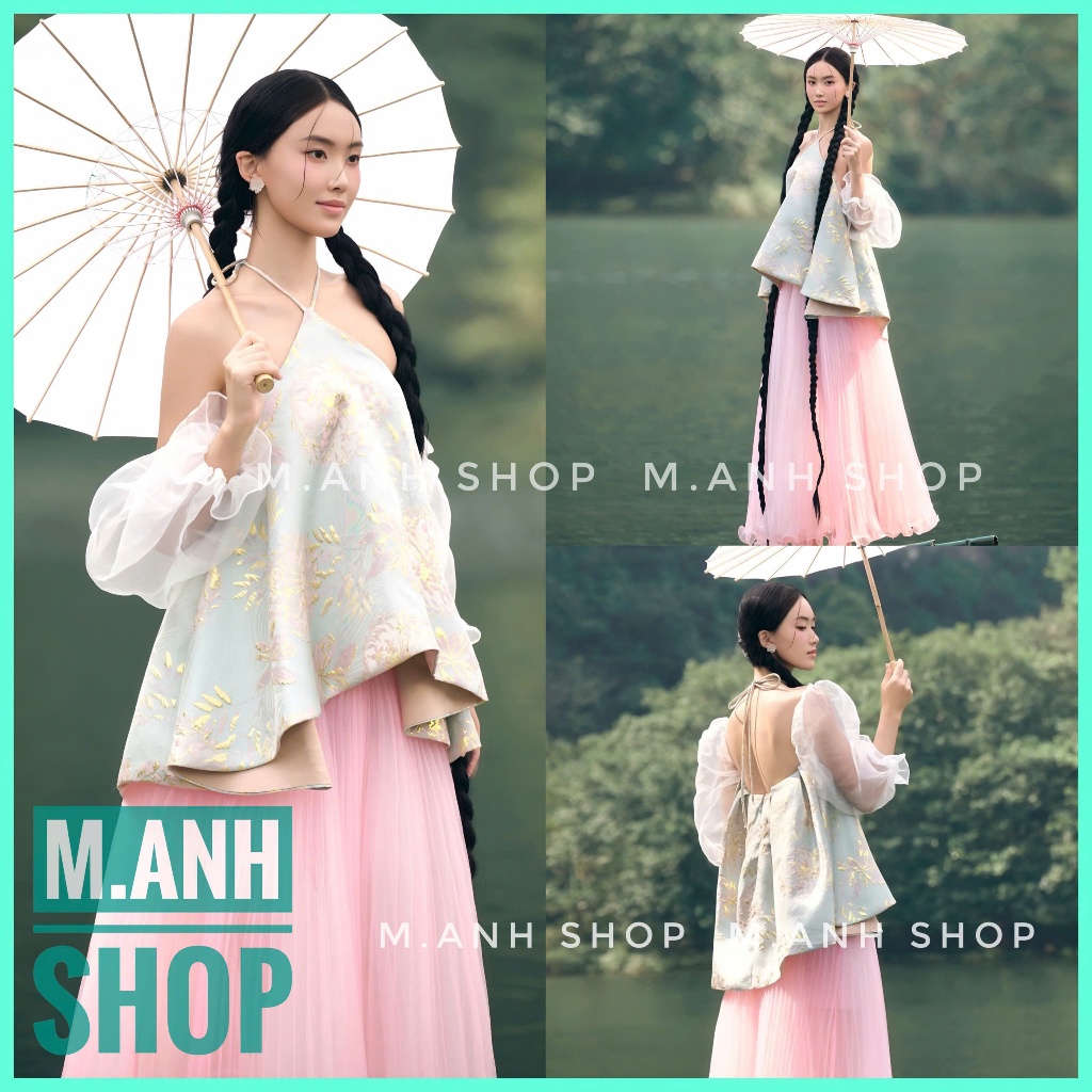 Sét Yếm Gấm Cao Cấp Chụp Sen Studio Trẻ Trung Xinh Đẹp | Shopee Việt Nam