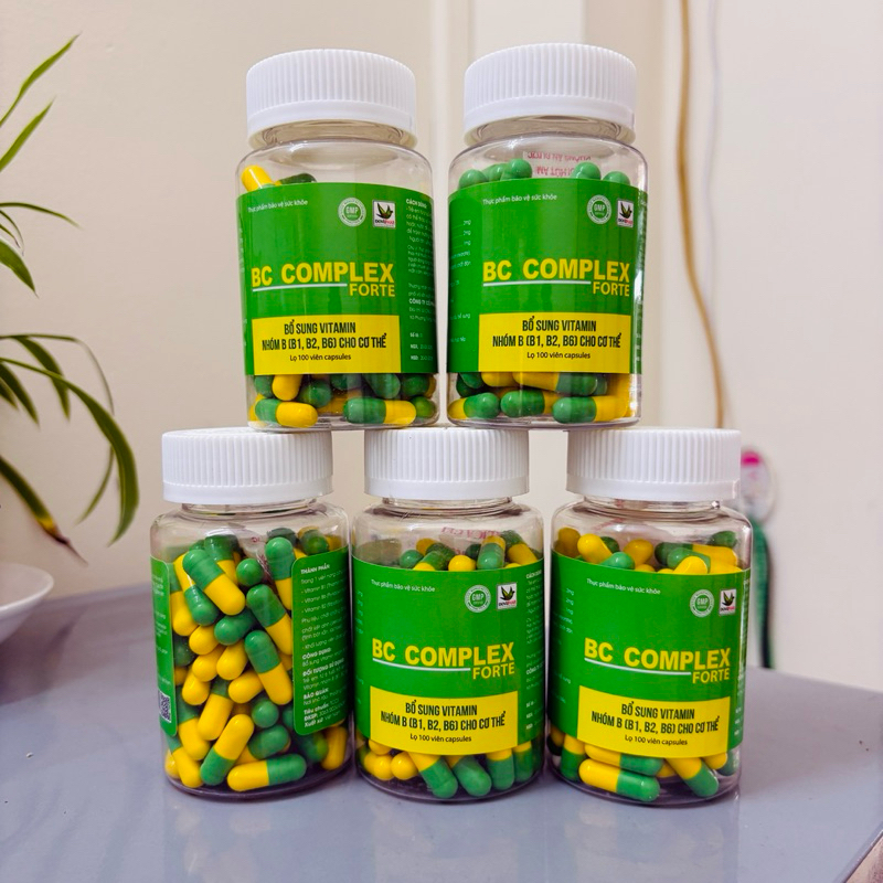 B-Complex C Vitamin tổng hợp nhóm B - B1 B6 B12 100 viên | Shopee Việt Nam