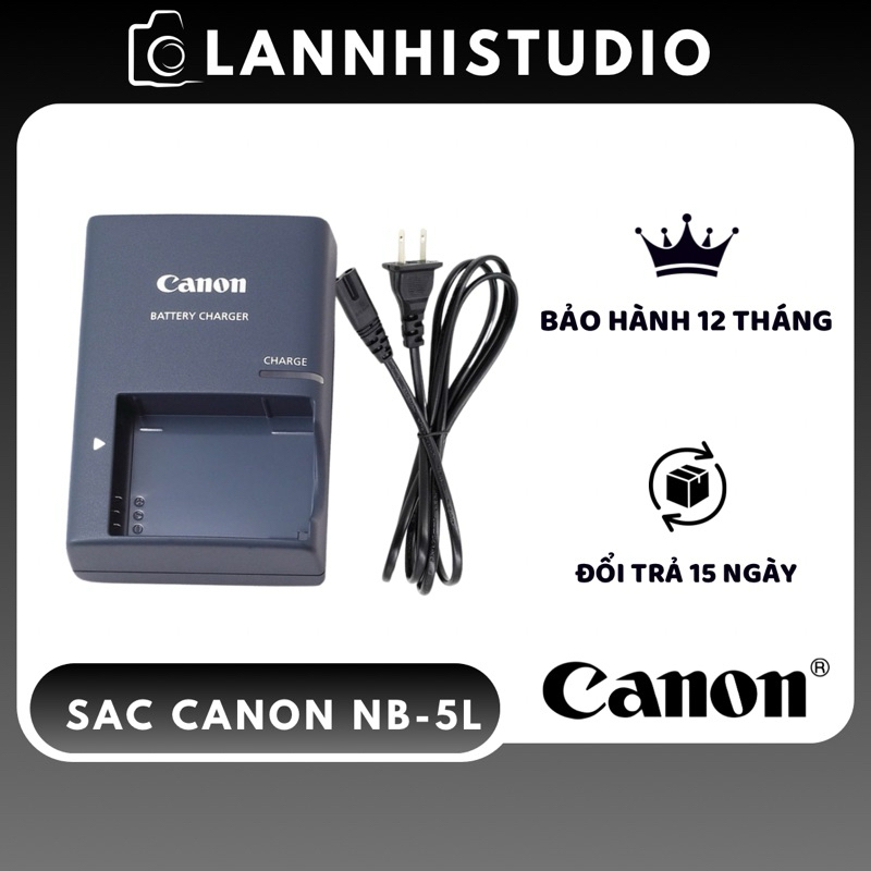 Sạc Pin Canon NB-5L – Giải pháp sạc an toàn và hiệu quả cho máy ảnh ...