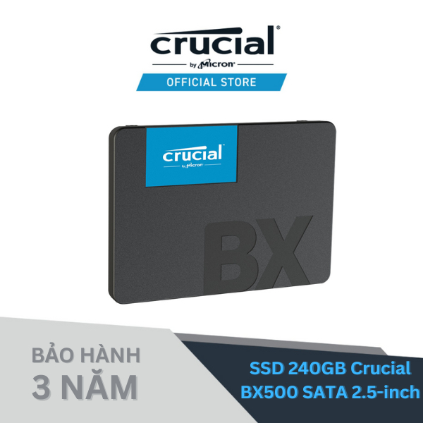 SSD Crucial 240GB BX500 3D NAND 2.5 - Inch SATA III CT240BX500SSD1 ...