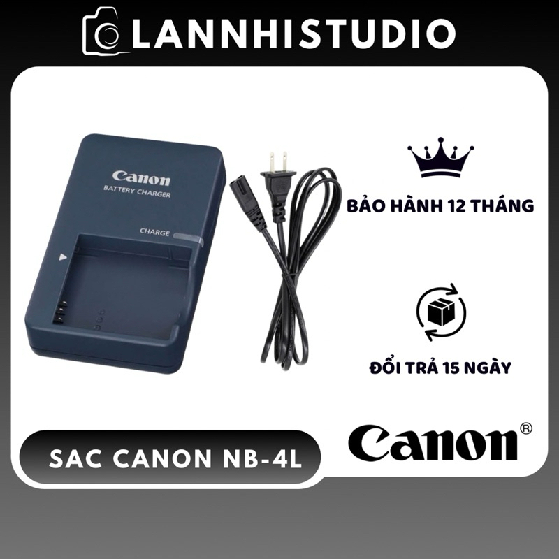 Sạc Pin Canon Các loại NB-4L / NB-5L / NB-6L / NB-7L / NB-8L / NB-9L / NB-10L / NB-11L / NB-13L ...