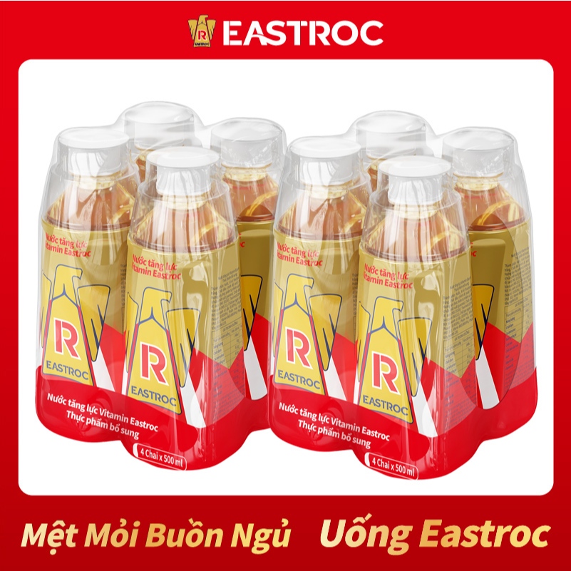 8 Chai Nước Tăng Lực Eastroc Vitamin (500ml/chai) | Shopee Việt Nam
