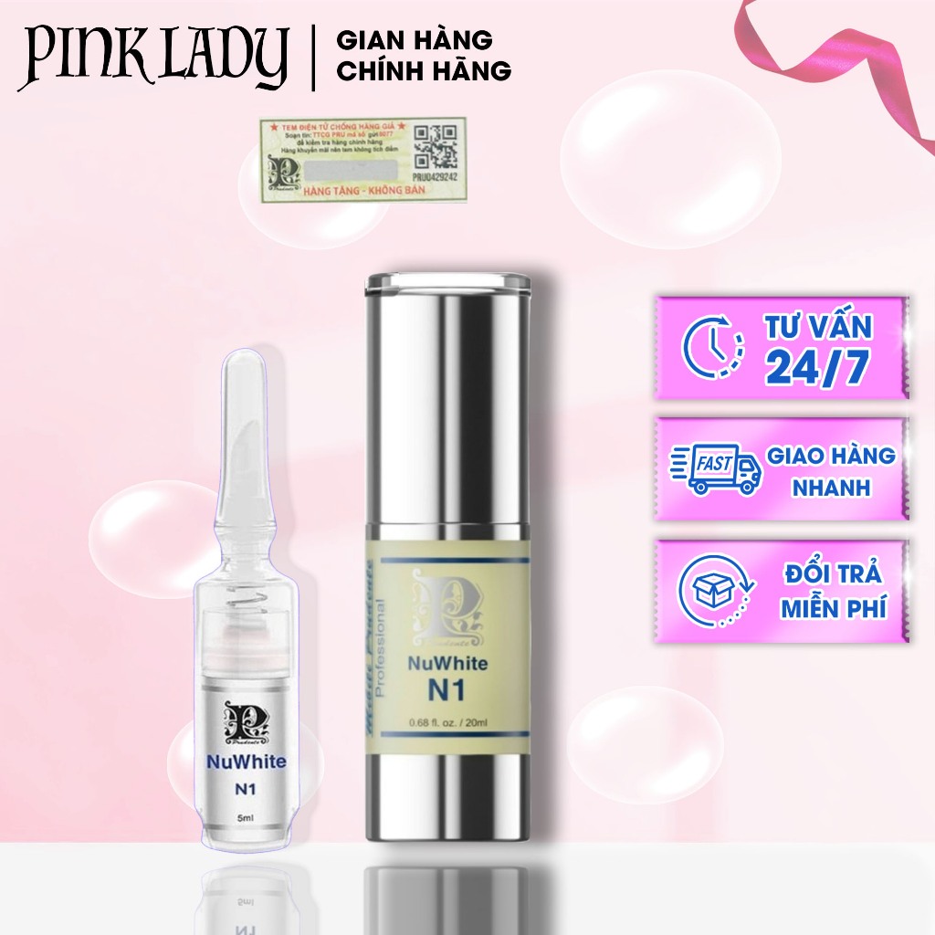 Kem Nuwhite Mibiti Prudente hồng nhũ hoa N1, hồng vùng kín nuwhite V1,Khử thâm nách mông bẹn H6 ...