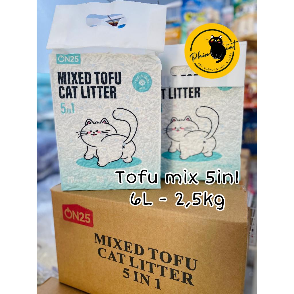 [TẶNG PATE BELLOTTA] Cát đậu nành cho mèo CATON, ON25, CUZCAT, CATSON ...